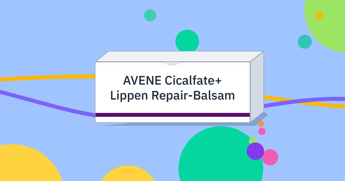 Symbolbild: Packung mit der Aufschrift AVENE Cicalfate+ Lippen Repair-Balsam (PZN 18135924) – Verfügbarkeit und Bezug in Apotheken in Frankfurt am Main