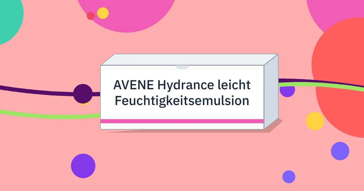 Symbolbild: Packung mit der Aufschrift AVENE Hydrance leicht Feuchtigkeitsemulsion (PZN 14373710) – Verfügbarkeit und Bezug in Apotheken in Frankfurt am Main