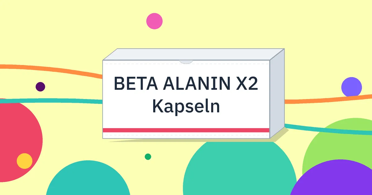 Symbolbild: Packung mit der Aufschrift BETA ALANIN X2 Kapseln (PZN 10732508) – Verfügbarkeit und Bezug in Apotheken in Frankfurt am Main