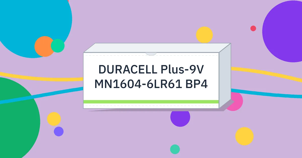 Symbolbild: Packung mit der Aufschrift DURACELL Plus-9V MN1604-6LR61 BP4 (PZN 18000845) – Verfügbarkeit und Bezug in Apotheken in Frankfurt am Main