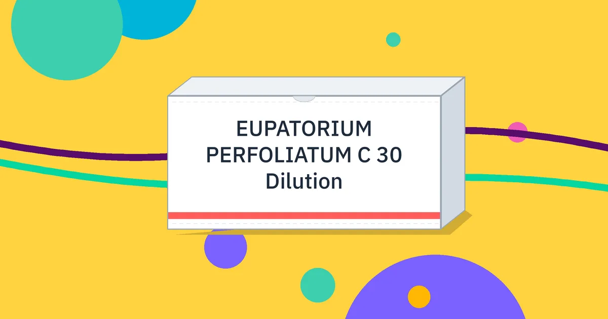 Symbolbild: Packung mit der Aufschrift EUPATORIUM PERFOLIATUM C 30 Dilution (PZN 07167507) – Verfügbarkeit und Bezug in Apotheken in Frankfurt am Main
