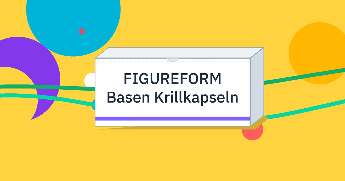 Symbolbild: Packung mit der Aufschrift FIGUREFORM Basen Krillkapseln (PZN 09274302) – Verfügbarkeit und Bezug in Apotheken in Frankfurt am Main