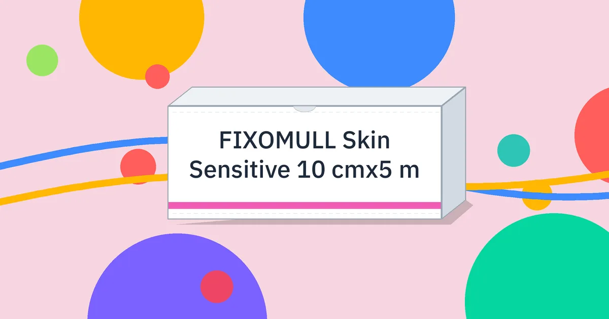 Symbolbild: Packung mit der Aufschrift FIXOMULL Skin Sensitive 10 cmx5 m (PZN 17434292) – Verfügbarkeit und Bezug in Apotheken in Frankfurt am Main