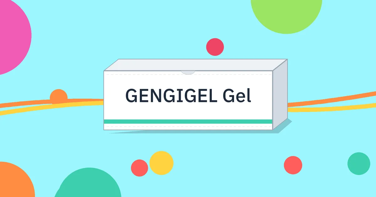 Symbolbild: Packung mit der Aufschrift GENGIGEL Gel (PZN 16652615) – Verfügbarkeit und Bezug in Apotheken in Frankfurt am Main