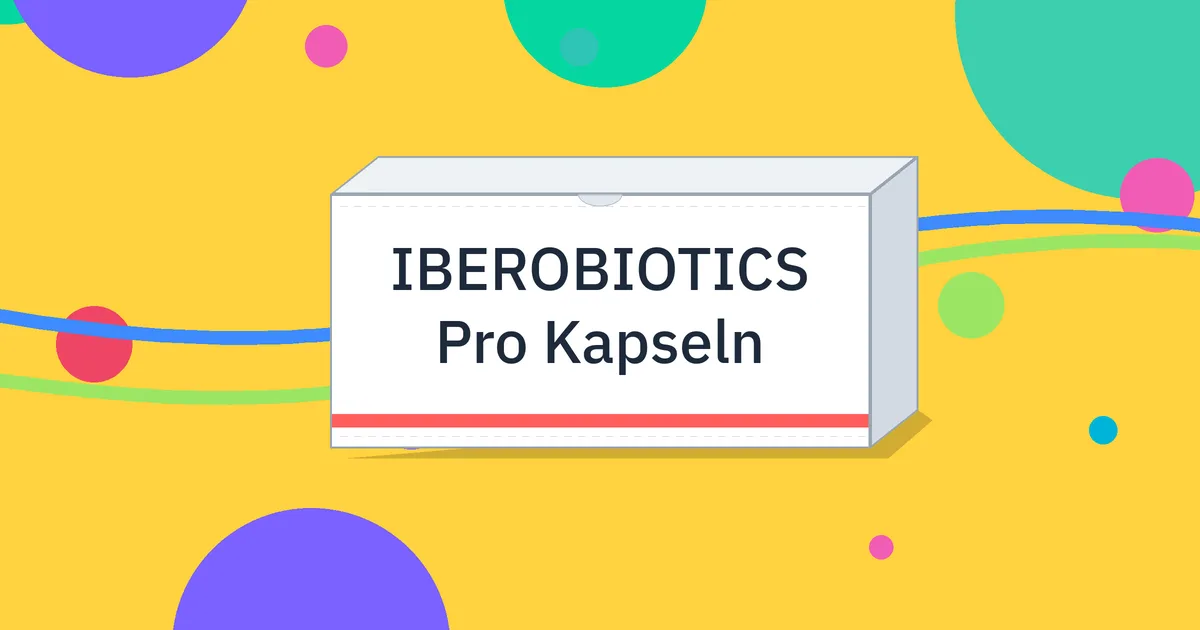 Symbolbild: Packung mit der Aufschrift IBEROBIOTICS Pro Kapseln (PZN 17902994) – Verfügbarkeit und Bezug in Apotheken in Frankfurt am Main