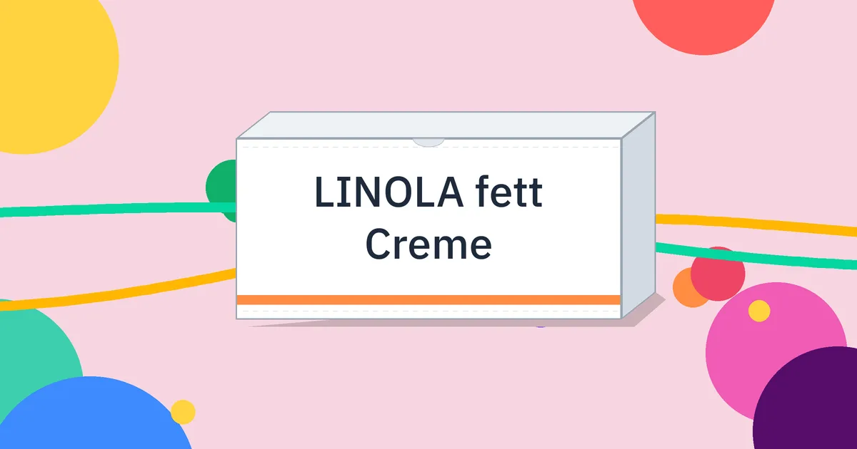 Symbolbild: Packung mit der Aufschrift LINOLA fett Creme (PZN 01875350) – Verfügbarkeit und Bezug in Apotheken in Frankfurt am Main