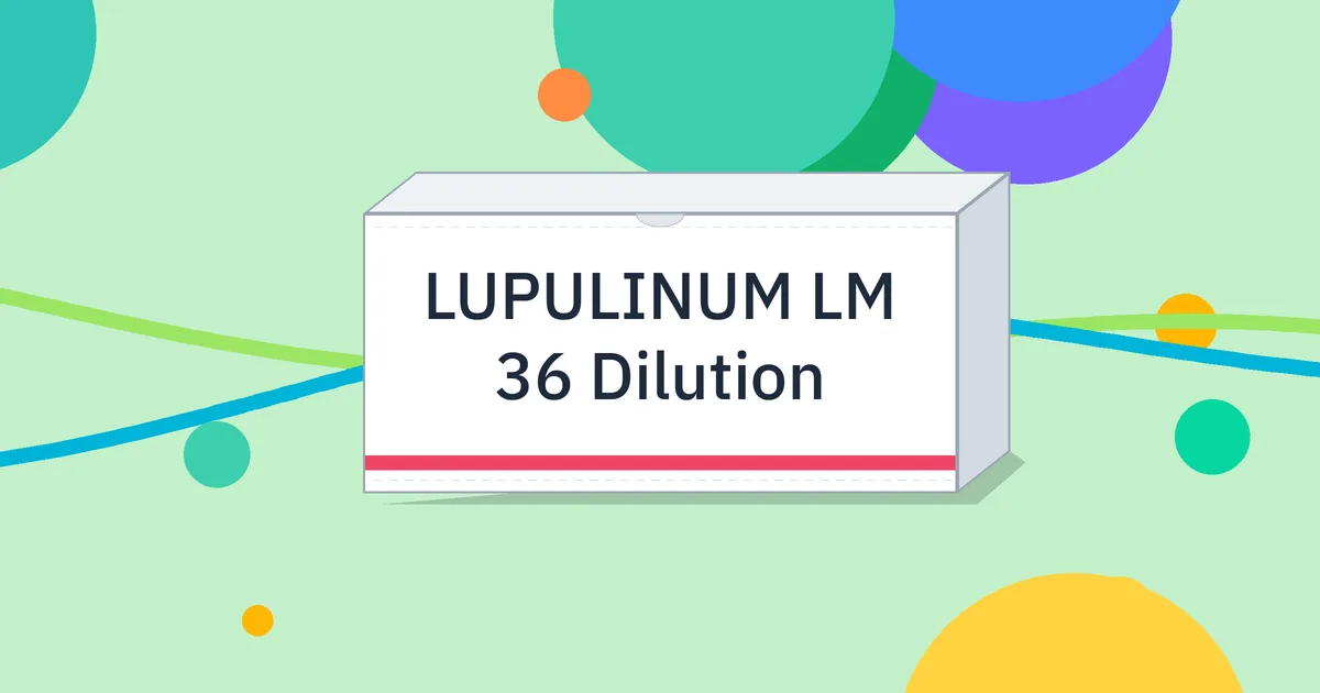 Symbolbild: Packung mit der Aufschrift LUPULINUM LM 36 Dilution (PZN 13536877) – Verfügbarkeit und Bezug in Apotheken in Frankfurt am Main
