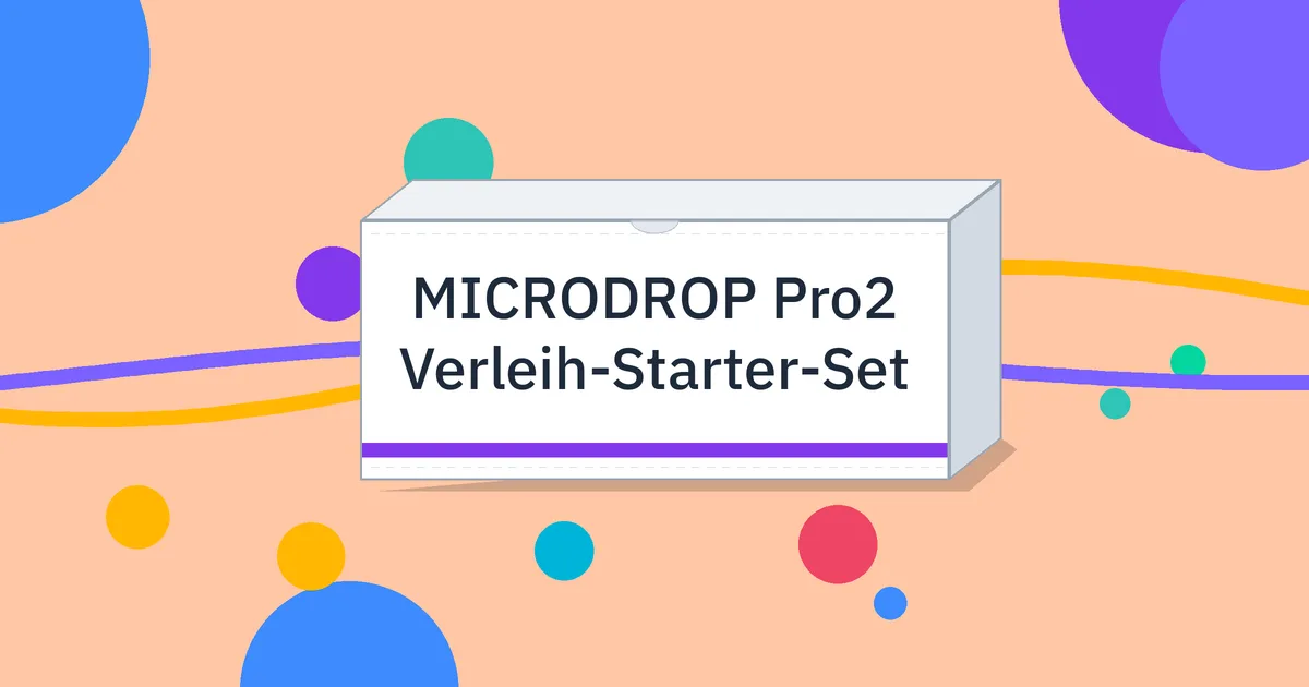 Symbolbild: Packung mit der Aufschrift MICRODROP Pro2 Verleih-Starter-Set (PZN 07098657) – Verfügbarkeit und Bezug in Apotheken in Frankfurt am Main