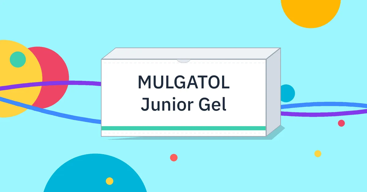 Symbolbild: Packung mit der Aufschrift MULGATOL Junior Gel (PZN 08671142) – Verfügbarkeit und Bezug in Apotheken in Frankfurt am Main