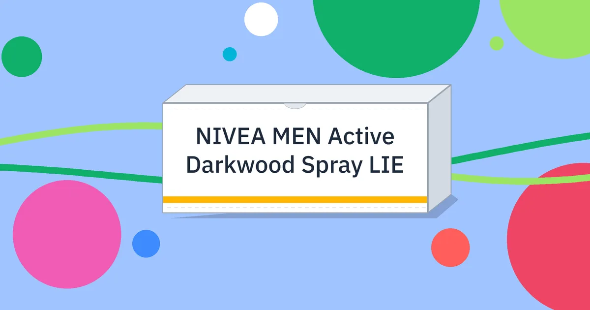 Symbolbild: Packung mit der Aufschrift NIVEA MEN Active Darkwood Spray LIE (PZN 20699976) – Verfügbarkeit und Bezug in Apotheken in Frankfurt am Main