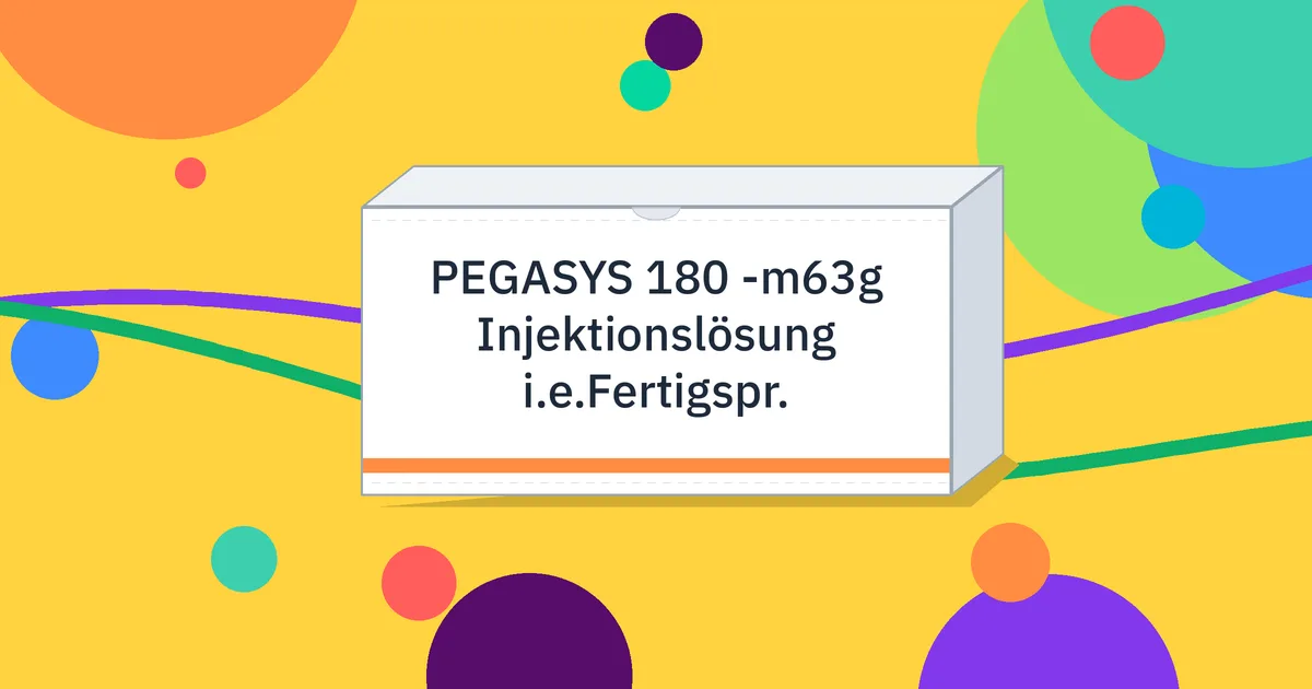 Symbolbild: Packung mit der Aufschrift PEGASYS 180 -m63g Injektionslösung i.e.Fertigspr. (PZN 07090532) – Verfügbarkeit und Bezug in Apotheken in Frankfurt am Main