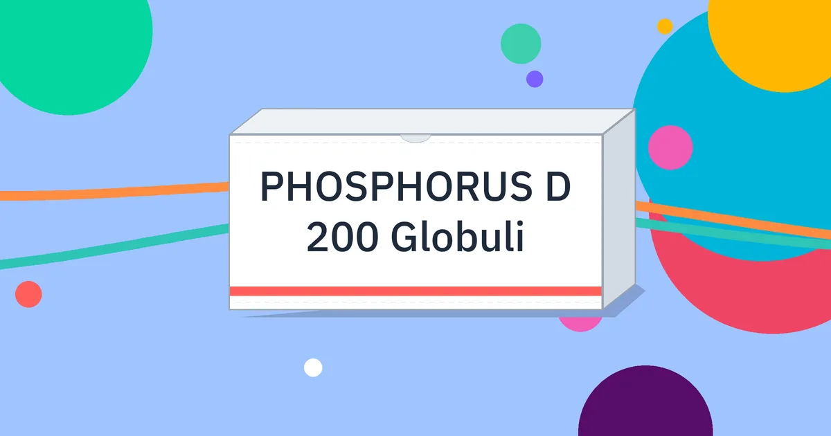 Symbolbild: Packung mit der Aufschrift PHOSPHORUS D 200 Globuli (PZN 02929007) – Verfügbarkeit und Bezug in Apotheken in Frankfurt am Main