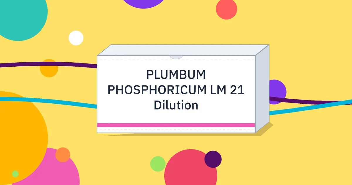 Symbolbild: Packung mit der Aufschrift PLUMBUM PHOSPHORICUM LM 21 Dilution (PZN 13042595) – Verfügbarkeit und Bezug in Apotheken in Frankfurt am Main