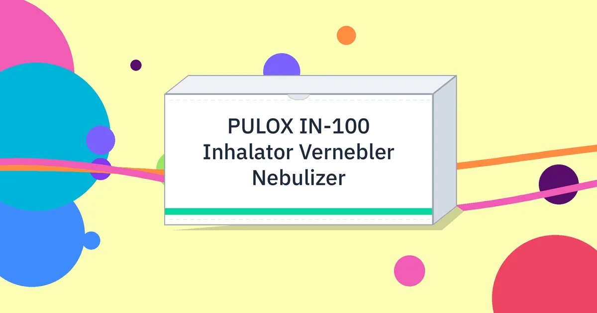 Symbolbild: Packung mit der Aufschrift PULOX IN-100 Inhalator Vernebler Nebulizer (PZN 16778279) – Verfügbarkeit und Bezug in Apotheken in Frankfurt am Main