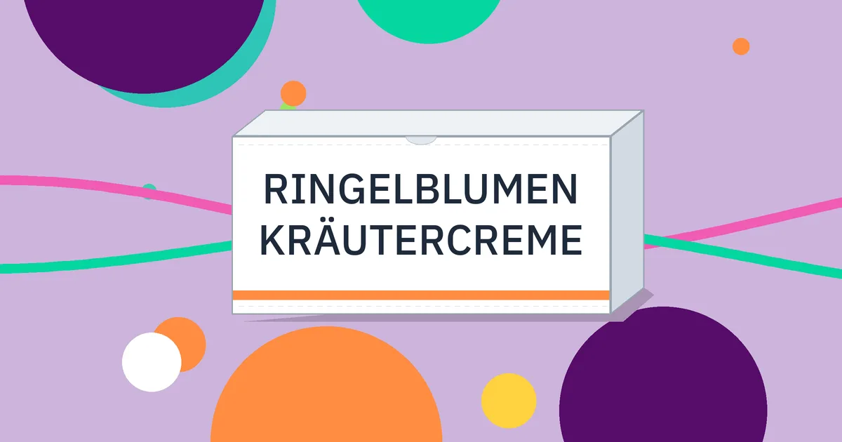 Symbolbild: Packung mit der Aufschrift RINGELBLUMEN KRÄUTERCREME (PZN 03801031) – Verfügbarkeit und Bezug in Apotheken in Frankfurt am Main