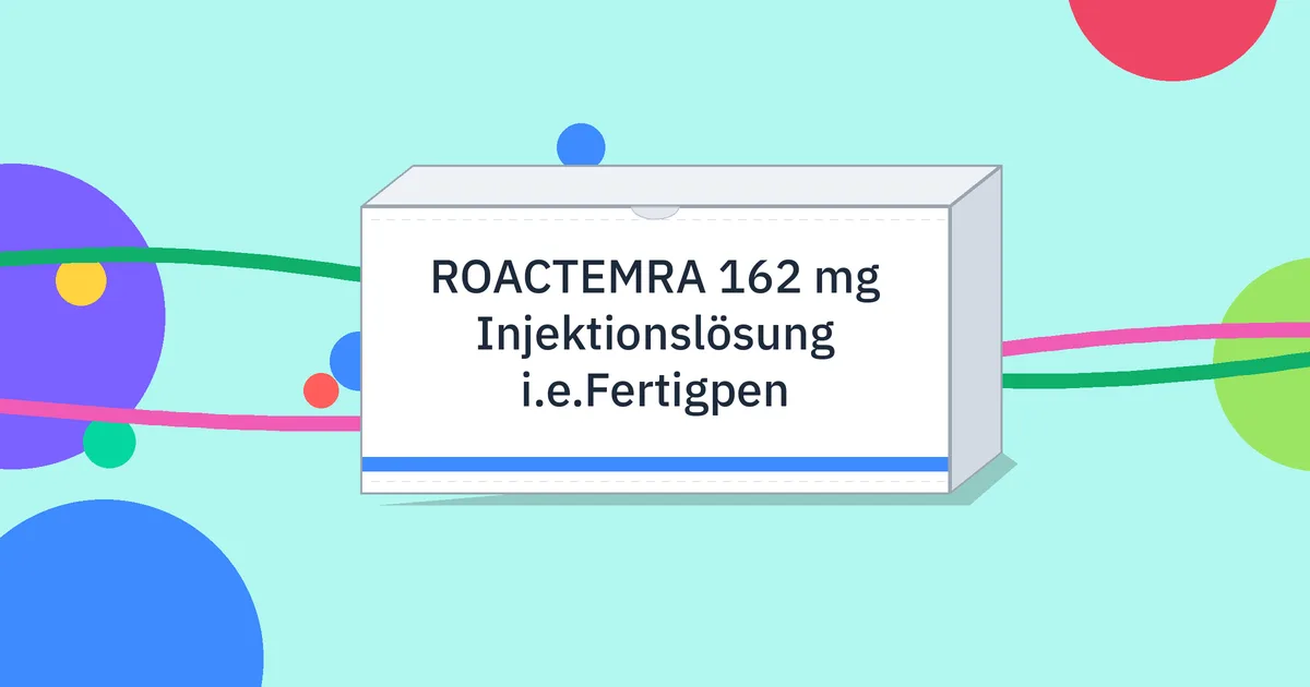 Symbolbild: Packung mit der Aufschrift ROACTEMRA 162 mg Injektionslösung i.e.Fertigpen (PZN 16120025) – Verfügbarkeit und Bezug in Apotheken in Frankfurt am Main