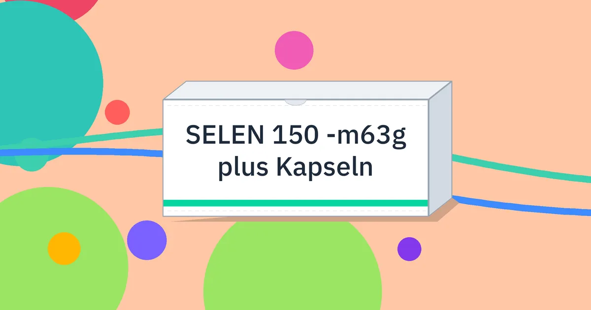 Symbolbild: Packung mit der Aufschrift SELEN 150 -m63g plus Kapseln (PZN 17426861) – Verfügbarkeit und Bezug in Apotheken in Frankfurt am Main