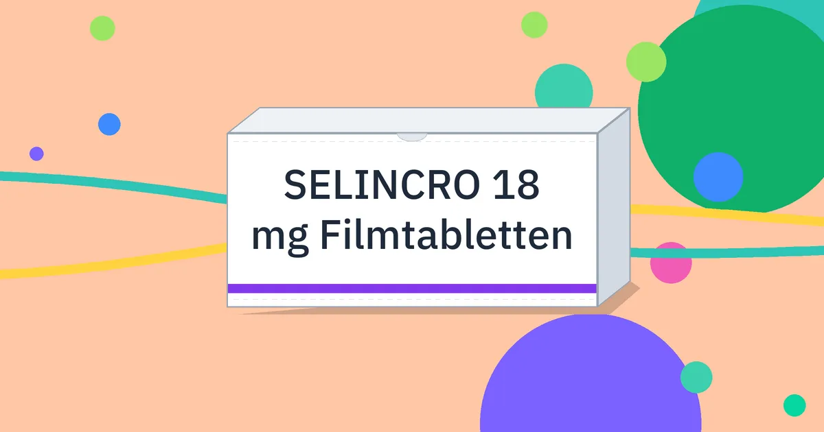 Symbolbild: Packung mit der Aufschrift SELINCRO 18 mg Filmtabletten (PZN 17824745) – Verfügbarkeit und Bezug in Apotheken in Frankfurt am Main