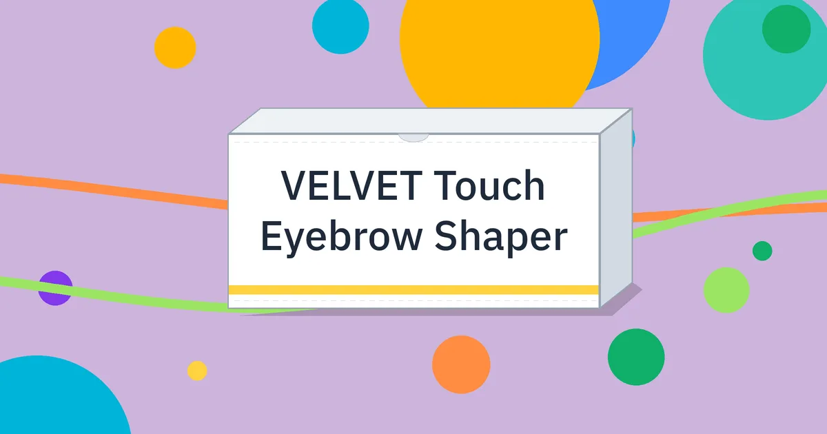 Symbolbild: Packung mit der Aufschrift VELVET Touch Eyebrow Shaper (PZN 00667170) – Verfügbarkeit und Bezug in Apotheken in Frankfurt am Main