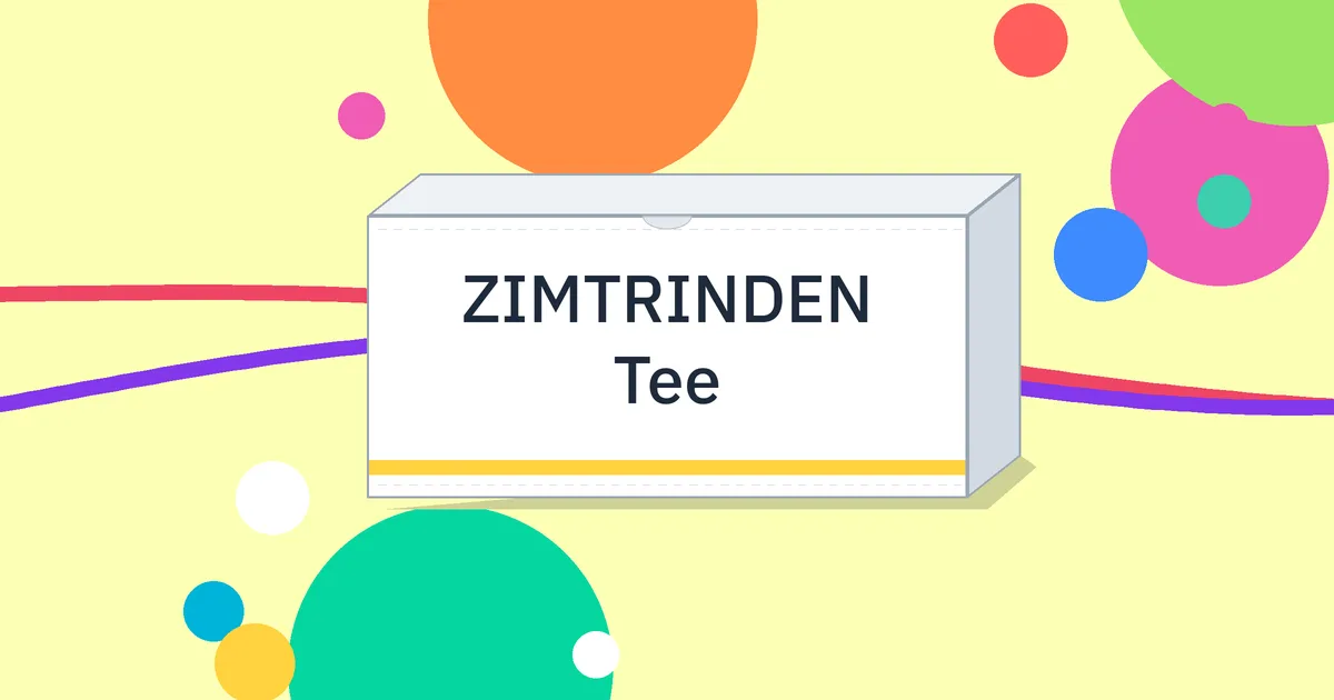 Symbolbild: Packung mit der Aufschrift ZIMTRINDEN Tee (PZN 19550364) – Verfügbarkeit und Bezug in Apotheken in Frankfurt am Main