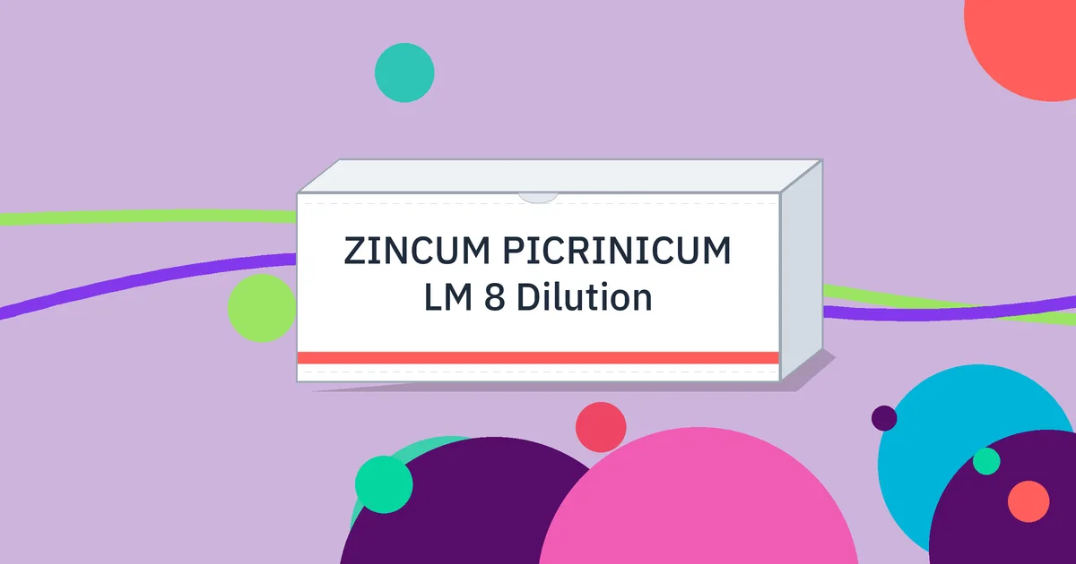 Symbolbild: Packung mit der Aufschrift ZINCUM PICRINICUM LM 8 Dilution (PZN 13298165) – Verfügbarkeit und Bezug in Apotheken in Frankfurt am Main