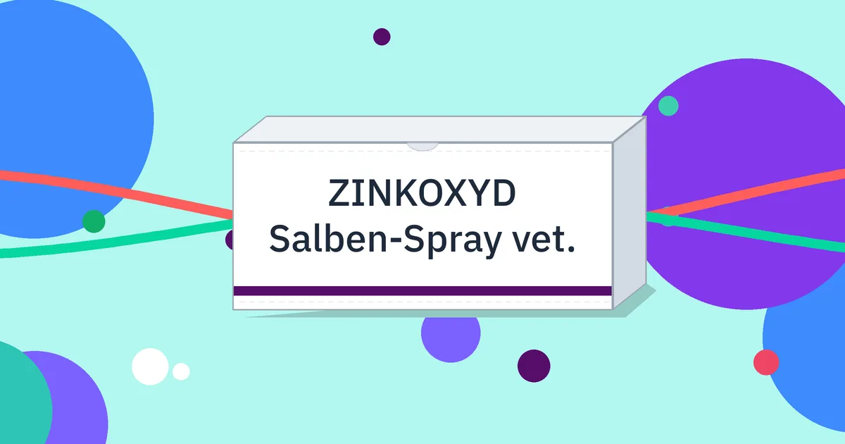 Symbolbild: Packung mit der Aufschrift ZINKOXYD Salben-Spray vet. (PZN 03674986) – Verfügbarkeit und Bezug in Apotheken in Frankfurt am Main