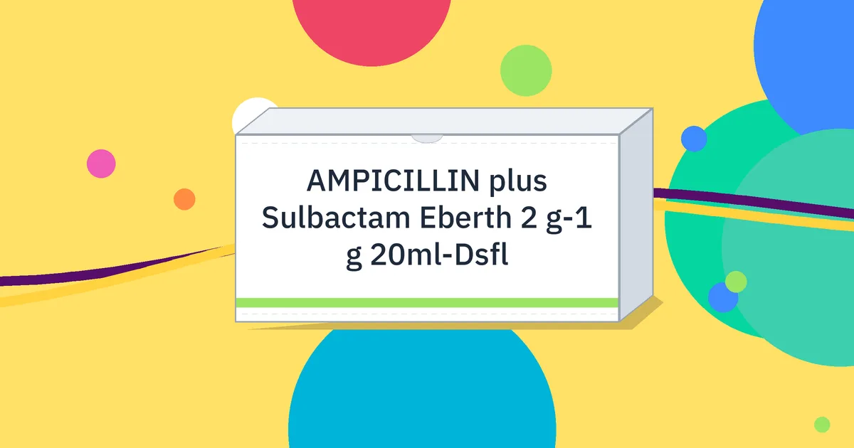 Symbolbild: Packung mit der Aufschrift AMPICILLIN plus Sulbactam Eberth 2 g-1 g 20ml-Dsfl (PZN 11138670) – Verfügbarkeit und Bezug in Apotheken in Frankfurt am Main