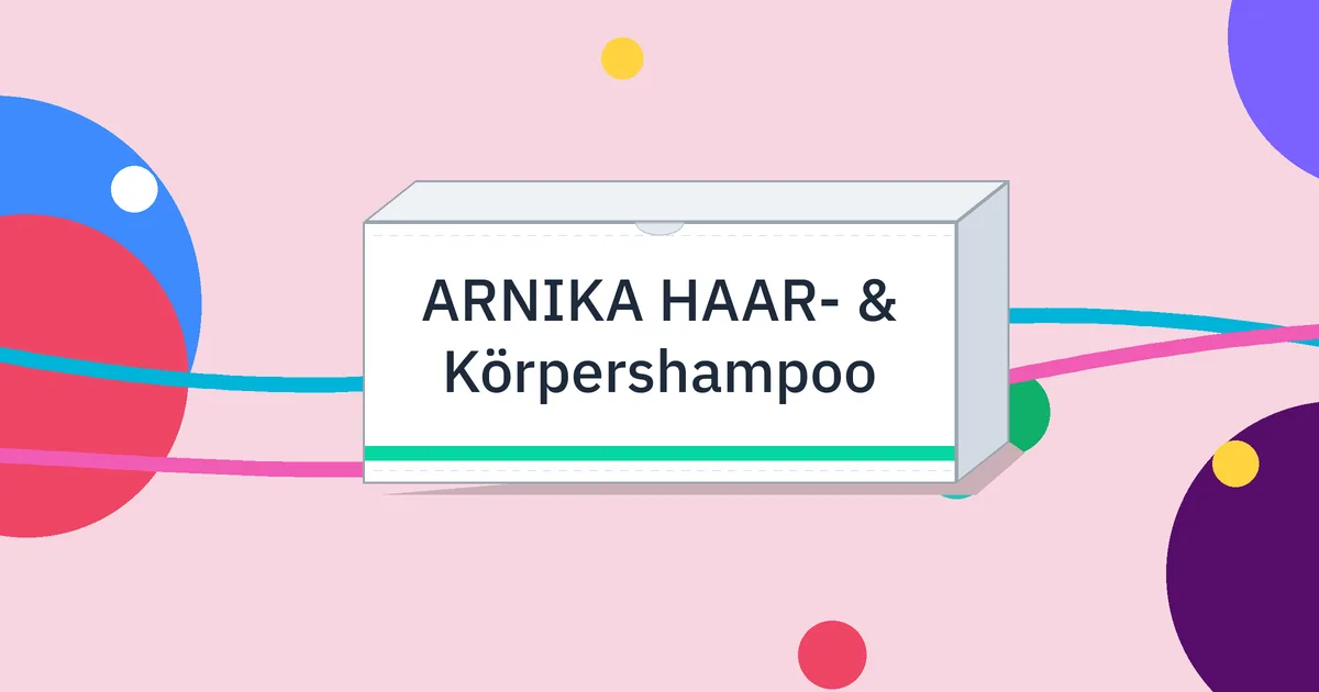 Symbolbild: Packung mit der Aufschrift ARNIKA HAAR- & Körpershampoo (PZN 16334269) – Verfügbarkeit und Bezug in Apotheken in Frankfurt am Main
