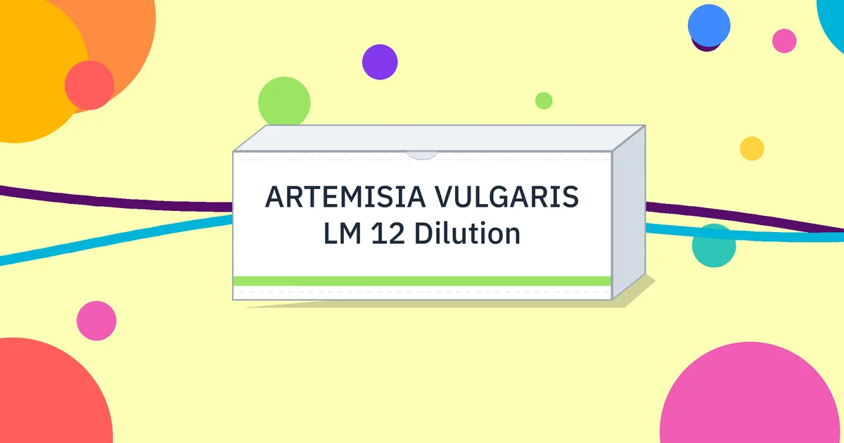 Symbolbild: Packung mit der Aufschrift ARTEMISIA VULGARIS LM 12 Dilution (PZN 12780256) – Verfügbarkeit und Bezug in Apotheken in Frankfurt am Main