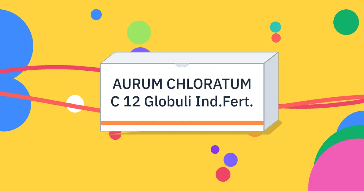 Symbolbild: Packung mit der Aufschrift AURUM CHLORATUM C 12 Globuli Ind.Fert. (PZN 18828082) – Verfügbarkeit und Bezug in Apotheken in Frankfurt am Main