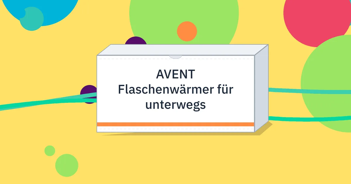 Symbolbild: Packung mit der Aufschrift AVENT Flaschenwärmer für unterwegs (PZN 03553372) – Verfügbarkeit und Bezug in Apotheken in Frankfurt am Main