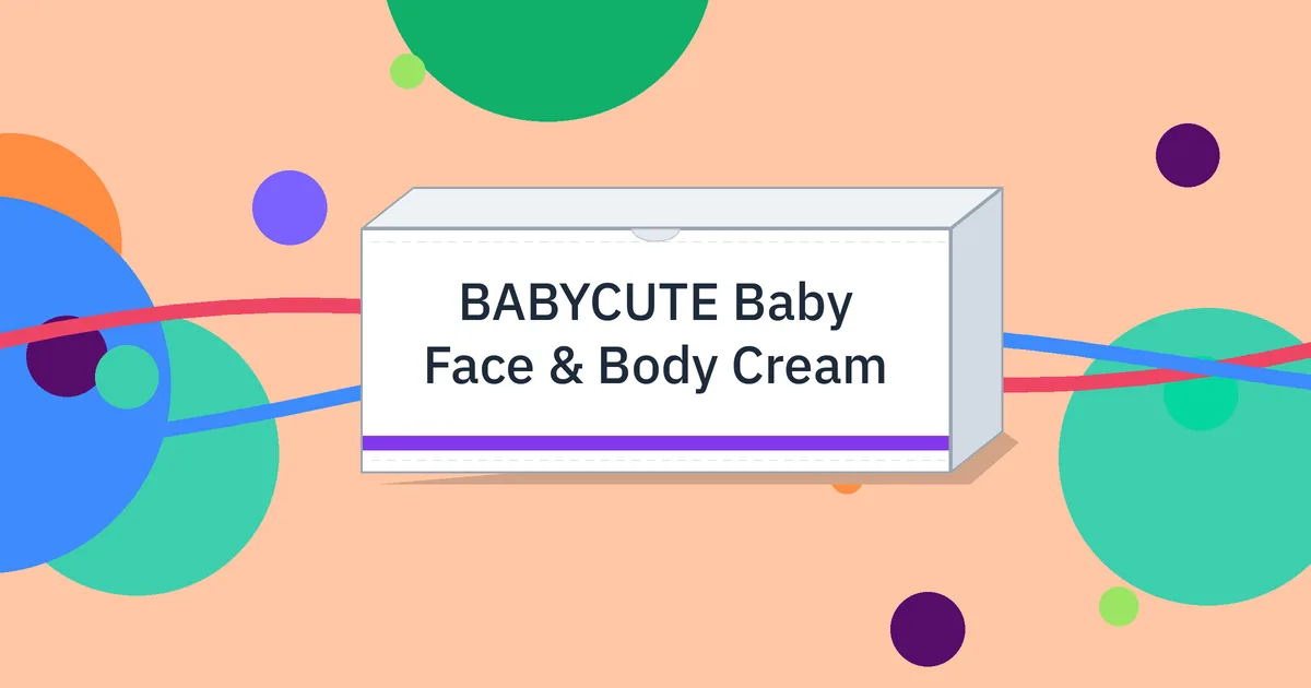 Symbolbild: Packung mit der Aufschrift BABYCUTE Baby Face & Body Cream (PZN 18763187) – Verfügbarkeit und Bezug in Apotheken in Frankfurt am Main