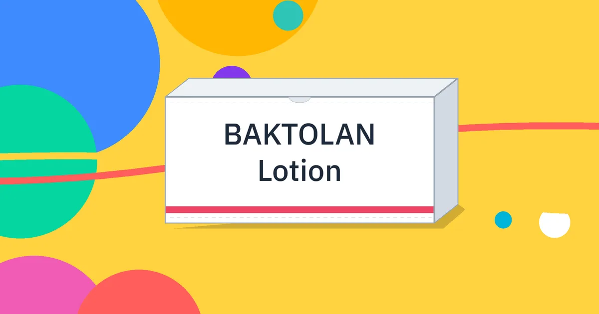 Symbolbild: Packung mit der Aufschrift BAKTOLAN Lotion (PZN 08824143) – Verfügbarkeit und Bezug in Apotheken in Frankfurt am Main