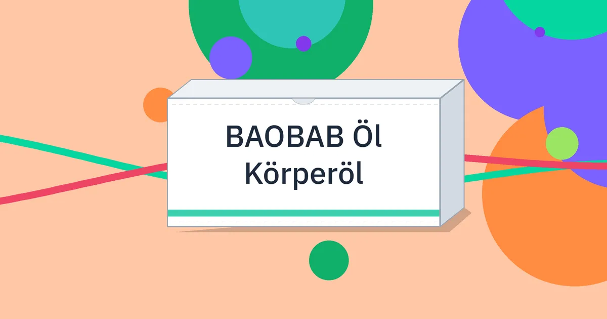 Symbolbild: Packung mit der Aufschrift BAOBAB Öl Körperöl (PZN 17293489) – Verfügbarkeit und Bezug in Apotheken in Frankfurt am Main
