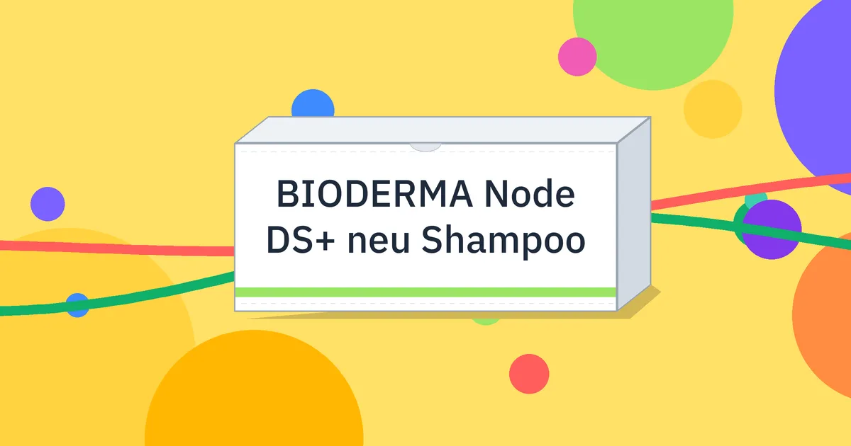 Symbolbild: Packung mit der Aufschrift BIODERMA Node DS+ neu Shampoo (PZN 17954287) – Verfügbarkeit und Bezug in Apotheken in Frankfurt am Main