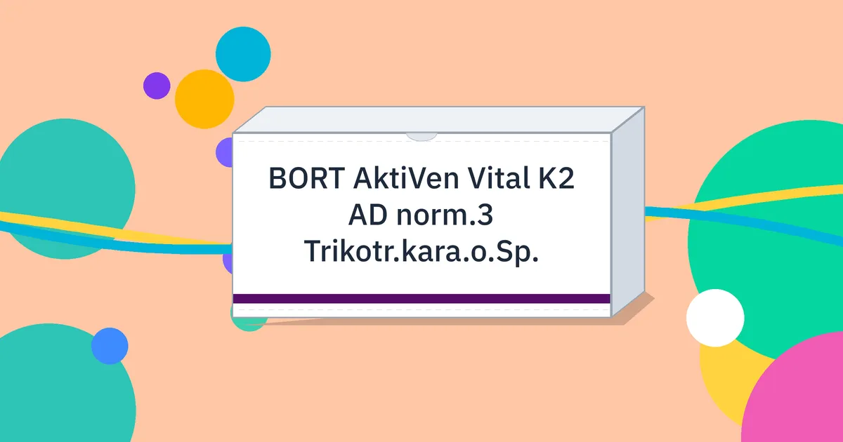 Symbolbild: Packung mit der Aufschrift BORT AktiVen Vital K2 AD norm.3 Trikotr.kara.o.Sp. (PZN 12549240) – Verfügbarkeit und Bezug in Apotheken in Frankfurt am Main