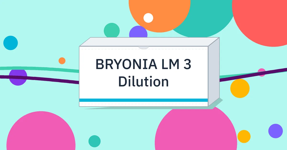 Symbolbild: Packung mit der Aufschrift BRYONIA LM 3 Dilution (PZN 12796895) – Verfügbarkeit und Bezug in Apotheken in Frankfurt am Main