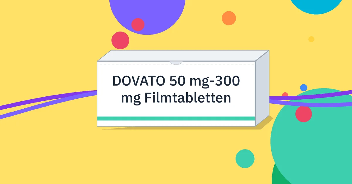 Symbolbild: Packung mit der Aufschrift DOVATO 50 mg-300 mg Filmtabletten (PZN 16833802) – Verfügbarkeit und Bezug in Apotheken in Frankfurt am Main