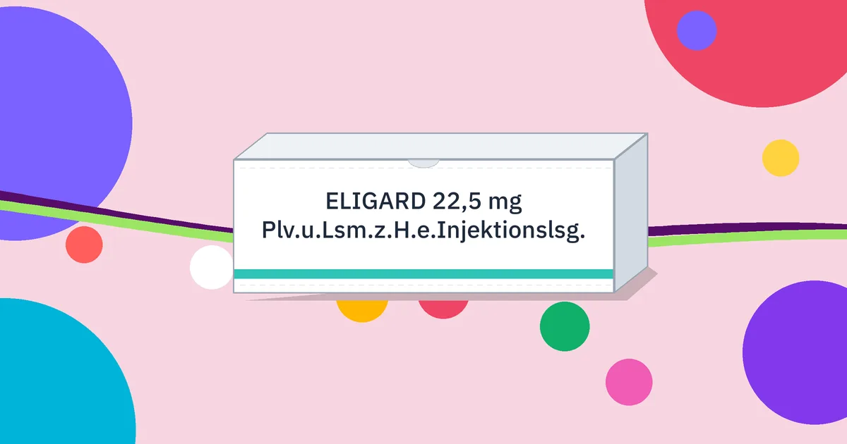 Symbolbild: Packung mit der Aufschrift ELIGARD 22,5 mg Plv.u.Lsm.z.H.e.Injektionslsg. (PZN 03991681) – Verfügbarkeit und Bezug in Apotheken in Frankfurt am Main