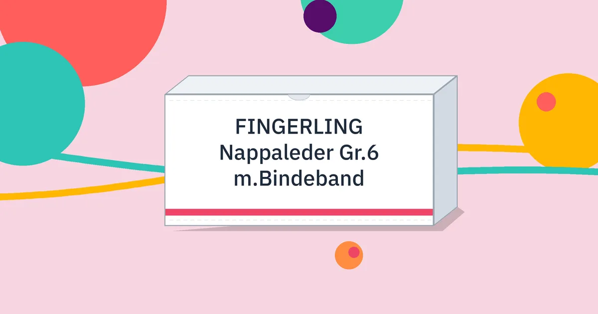 Symbolbild: Packung mit der Aufschrift FINGERLING Nappaleder Gr.6 m.Bindeband (PZN 04097002) – Verfügbarkeit und Bezug in Apotheken in Frankfurt am Main