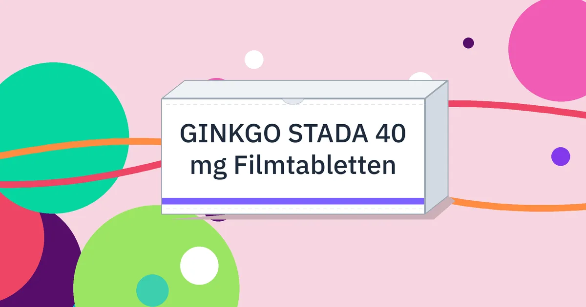 Symbolbild: Packung mit der Aufschrift GINKGO STADA 40 mg Filmtabletten (PZN 11654259) – Verfügbarkeit und Bezug in Apotheken in Frankfurt am Main
