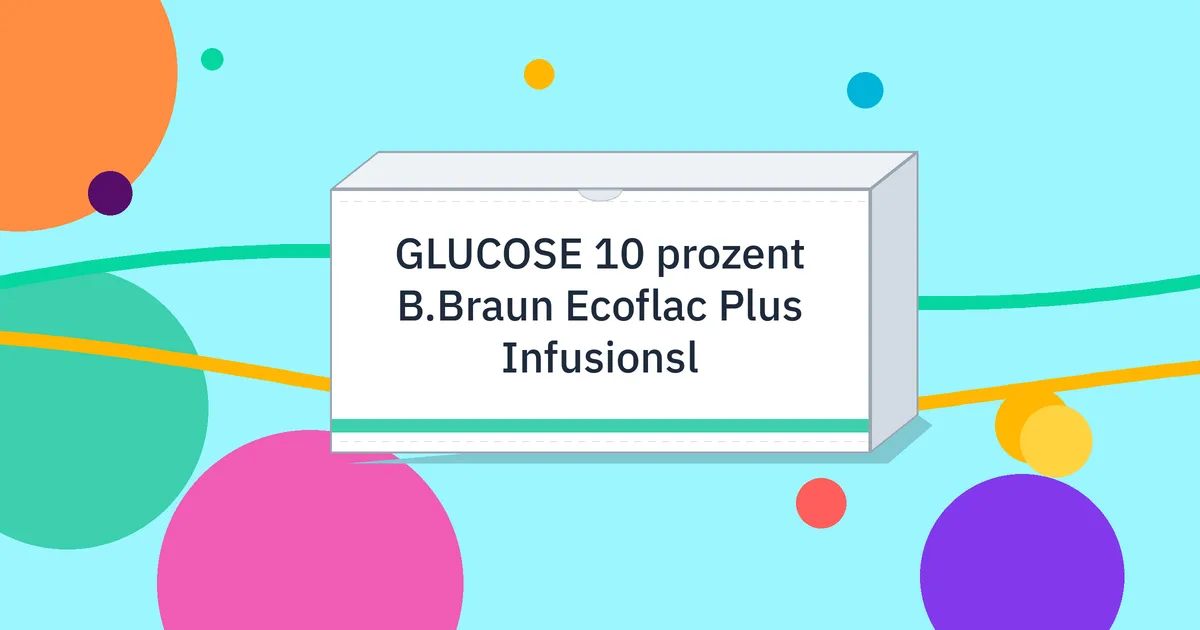Symbolbild: Packung mit der Aufschrift GLUCOSE 10 prozent B.Braun Ecoflac Plus Infusionsl (PZN 03816558) – Verfügbarkeit und Bezug in Apotheken in Frankfurt am Main