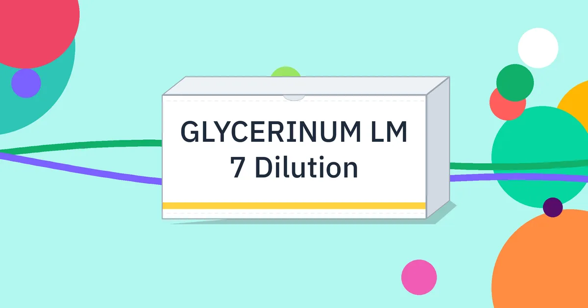 Symbolbild: Packung mit der Aufschrift GLYCERINUM LM 7 Dilution (PZN 12880271) – Verfügbarkeit und Bezug in Apotheken in Frankfurt am Main