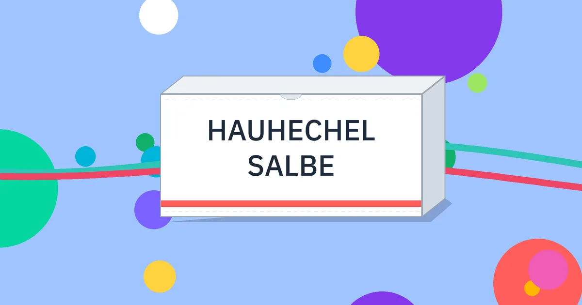 Symbolbild: Packung mit der Aufschrift HAUHECHEL SALBE (PZN 18091405) – Verfügbarkeit und Bezug in Apotheken in Frankfurt am Main