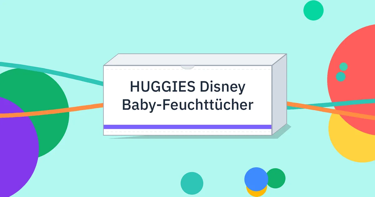 Symbolbild: Packung mit der Aufschrift HUGGIES Disney Baby-Feuchttücher (PZN 18911877) – Verfügbarkeit und Bezug in Apotheken in Frankfurt am Main