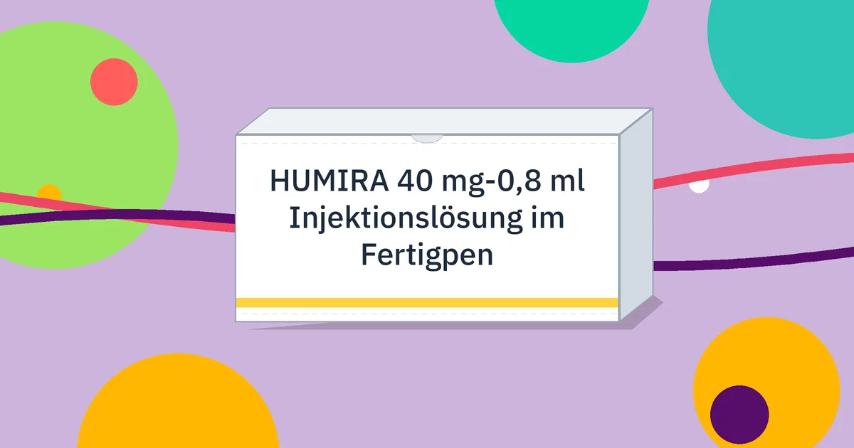Symbolbild: Packung mit der Aufschrift HUMIRA 40 mg-0,8 ml Injektionslösung im Fertigpen (PZN 09635639) – Verfügbarkeit und Bezug in Apotheken in Frankfurt am Main