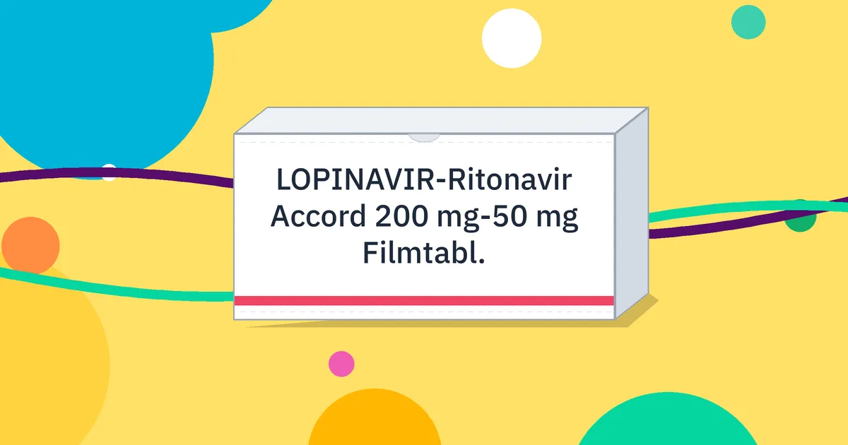Symbolbild: Packung mit der Aufschrift LOPINAVIR-Ritonavir Accord 200 mg-50 mg Filmtabl. (PZN 15297661) – Verfügbarkeit und Bezug in Apotheken in Frankfurt am Main