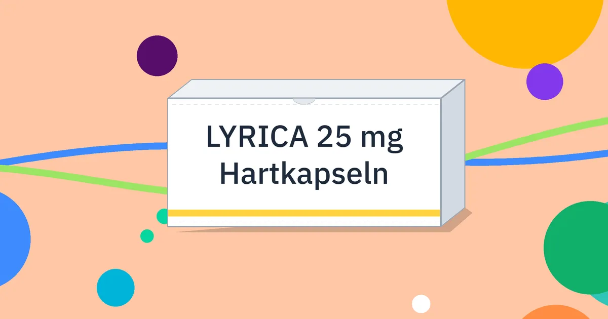Symbolbild: Packung mit der Aufschrift LYRICA 25 mg Hartkapseln (PZN 08438747) – Verfügbarkeit und Bezug in Apotheken in Frankfurt am Main
