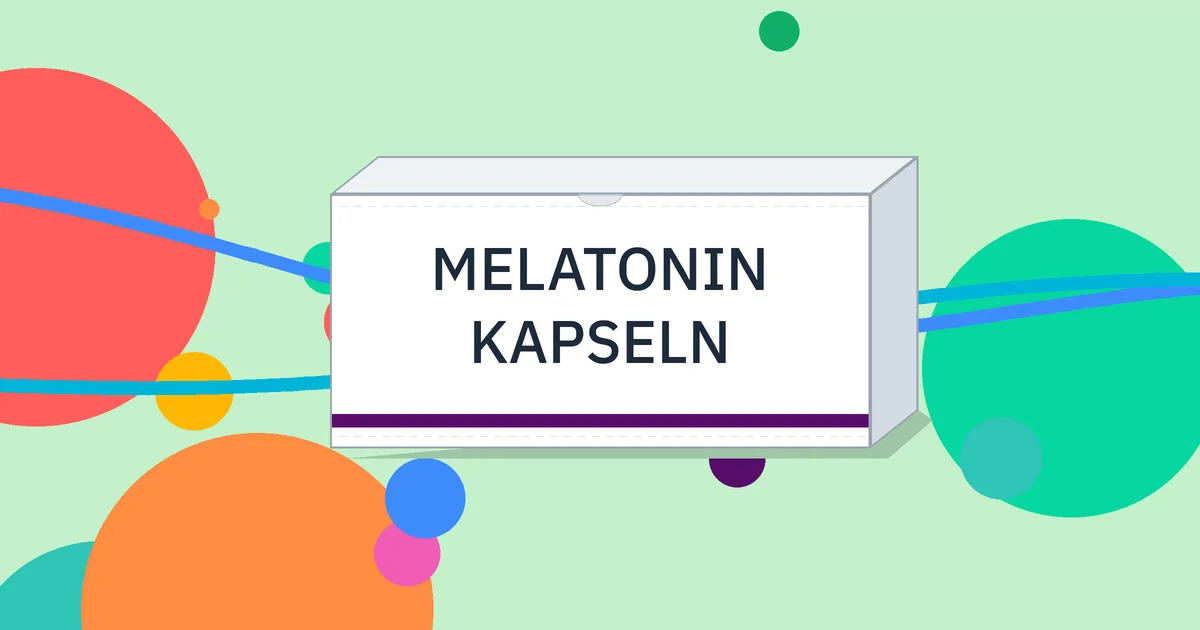 Symbolbild: Packung mit der Aufschrift MELATONIN KAPSELN (PZN 10227242) – Verfügbarkeit und Bezug in Apotheken in Frankfurt am Main