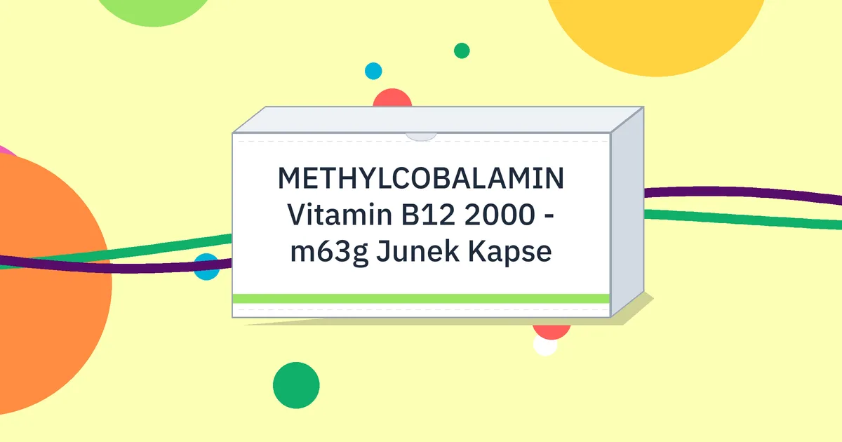 Symbolbild: Packung mit der Aufschrift METHYLCOBALAMIN Vitamin B12 2000 -m63g Junek Kapse (PZN 19766035) – Verfügbarkeit und Bezug in Apotheken in Frankfurt am Main